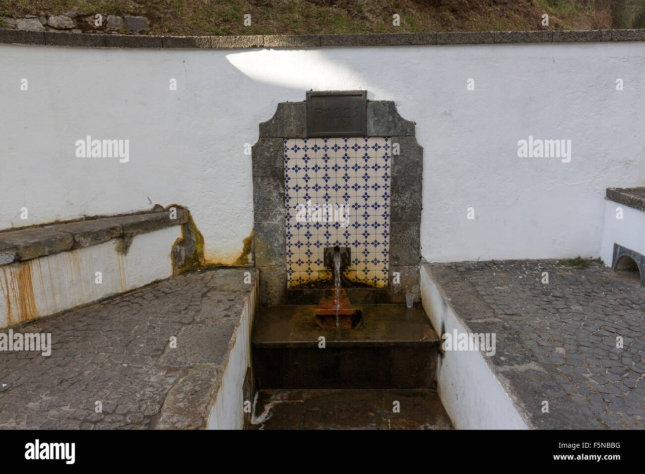 Geysers in village furnas hi-res stock photography and images - Alamy