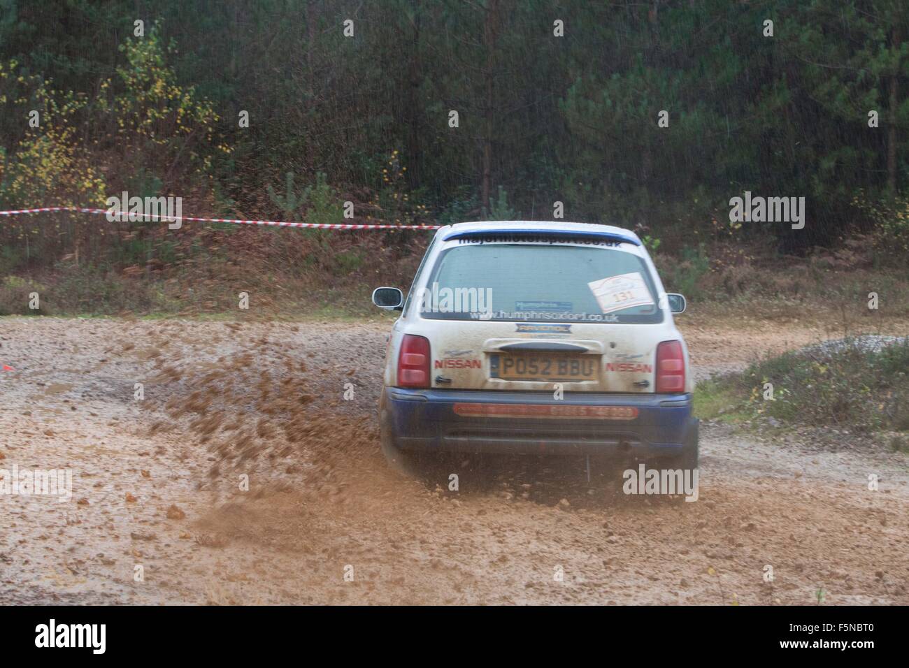 Eversley, UK. 07th Nov, 2015. Rain created extra challenges for the ...