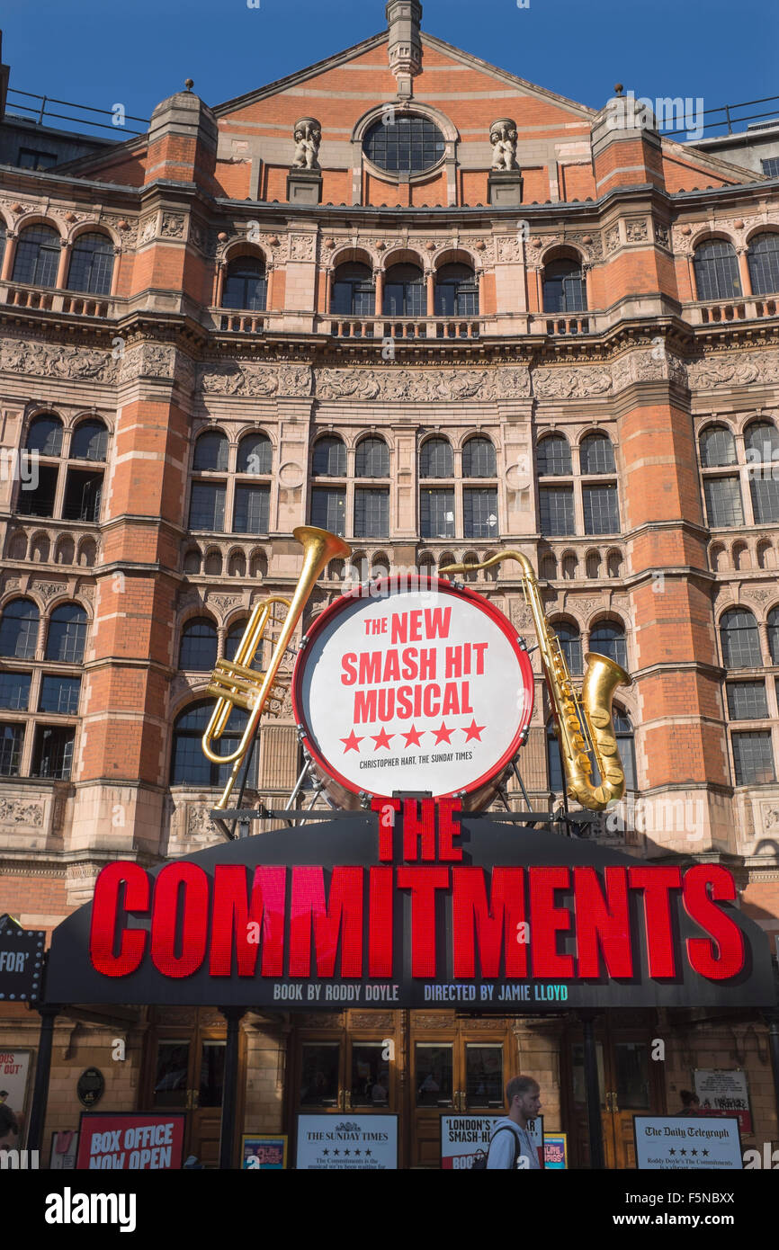 The Commitments Show at the Palace Theatre Cambridge Circus London ...
