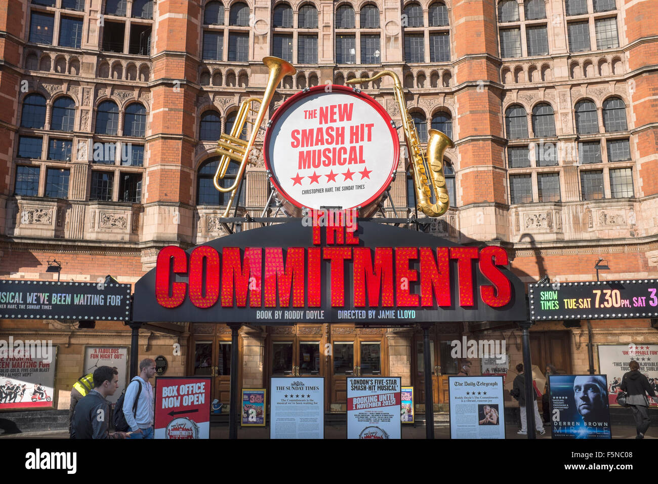 The Commitments Show at the Palace Theatre Cambridge Circus London ...