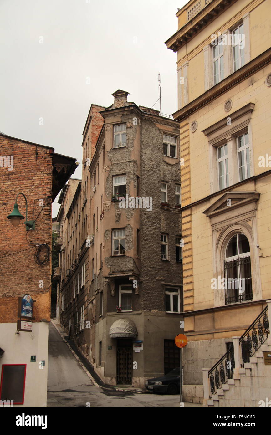 Street scape Sarajevo Bosnia-Herzegovina Stock Photo - Alamy