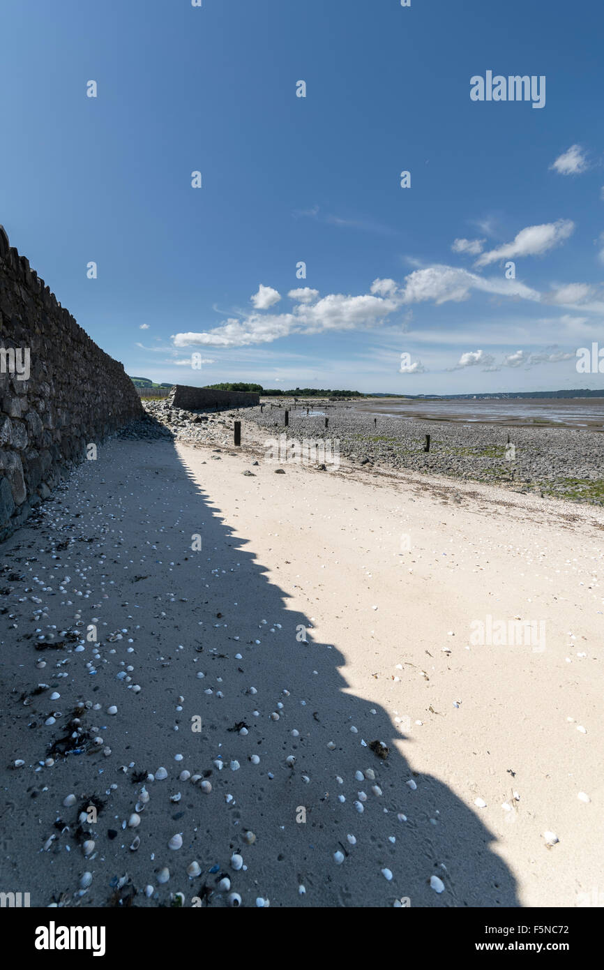 Morfa Madryn Lavan Sands near Llanfairfechan North Wales looking ...