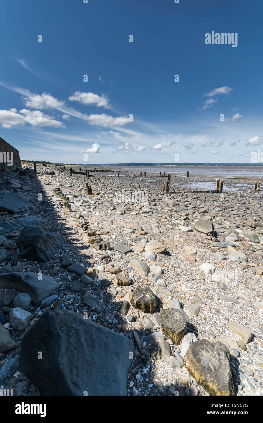 Morfa Madryn Lavan Sands near Llanfairfechan North Wales looking ...