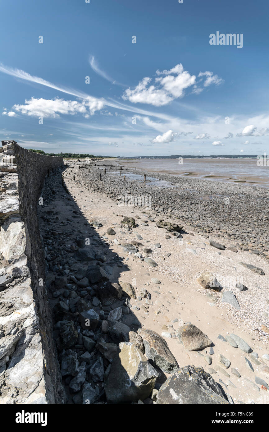 Morfa Madryn Lavan Sands near Llanfairfechan North Wales looking ...