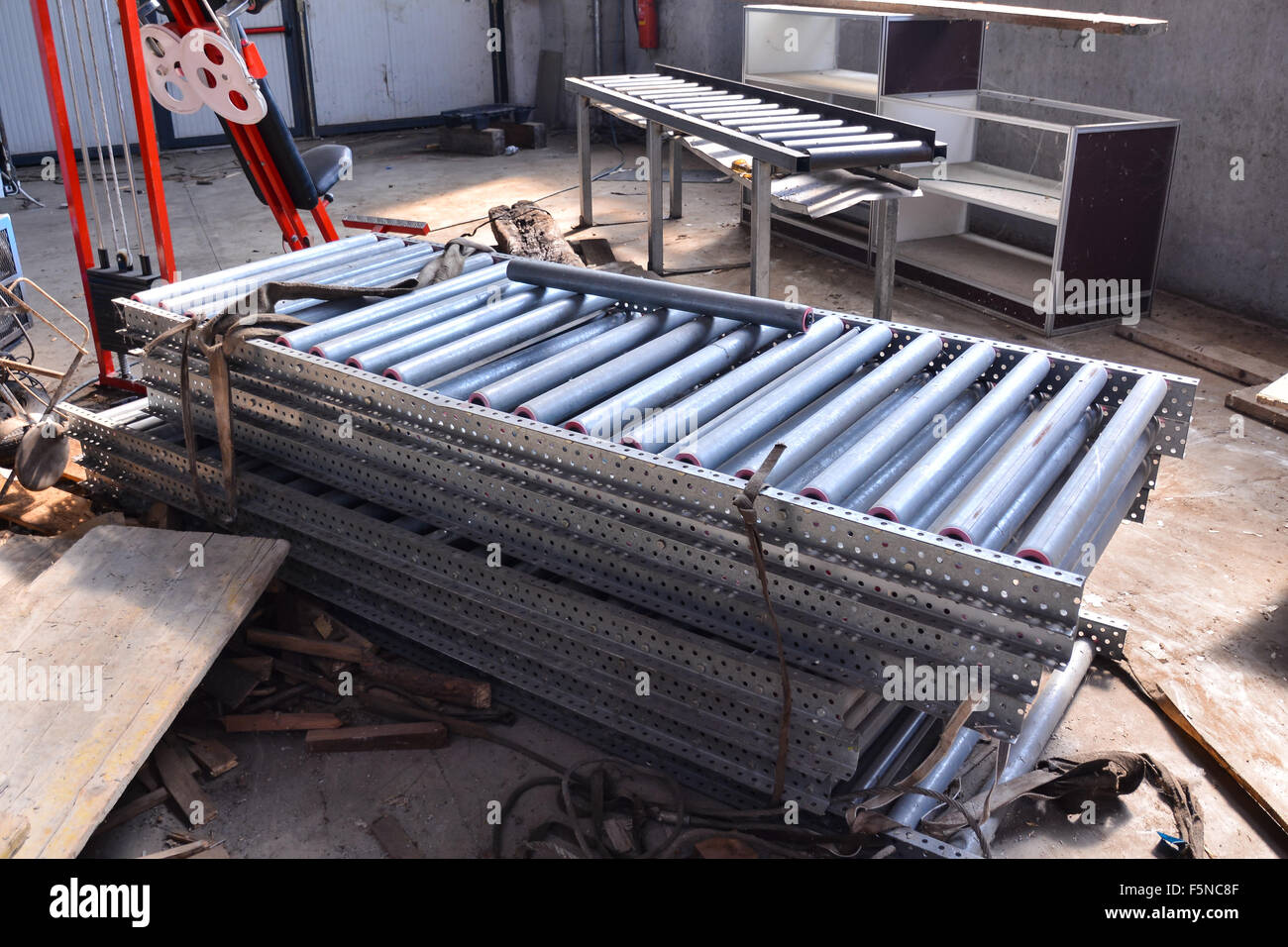 Metal Ready for Recycling Stock Photo - Alamy