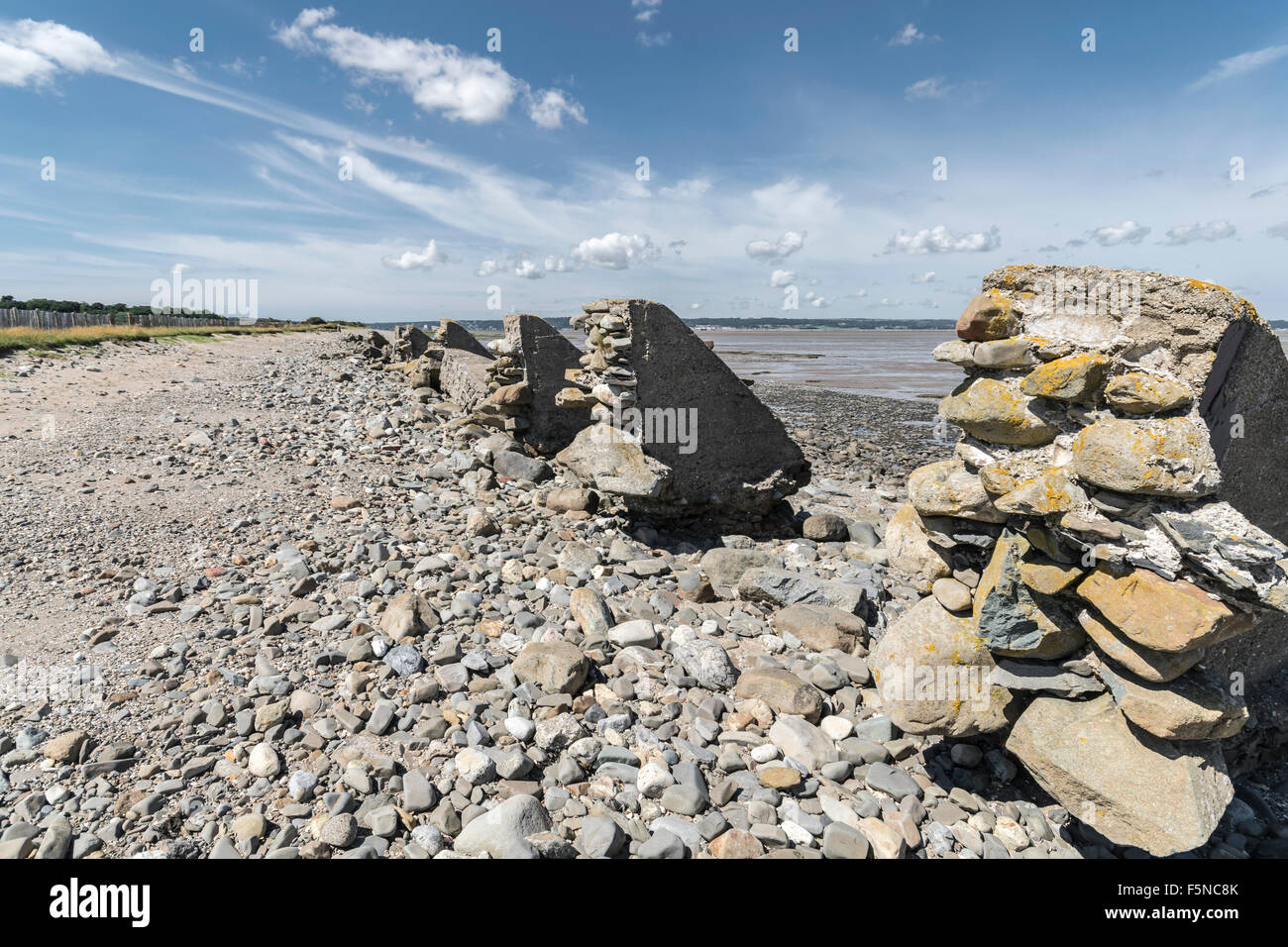 Morfa Madryn Lavan Sands near Llanfairfechan North Wales looking ...