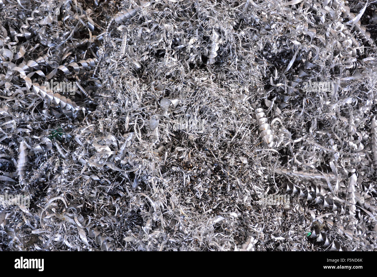 Metal Ready for Recycling Stock Photo - Alamy