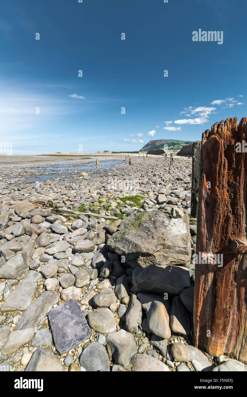 Morfa Madryn Lavan Sands near Llanfairfechan North Wales looking ...