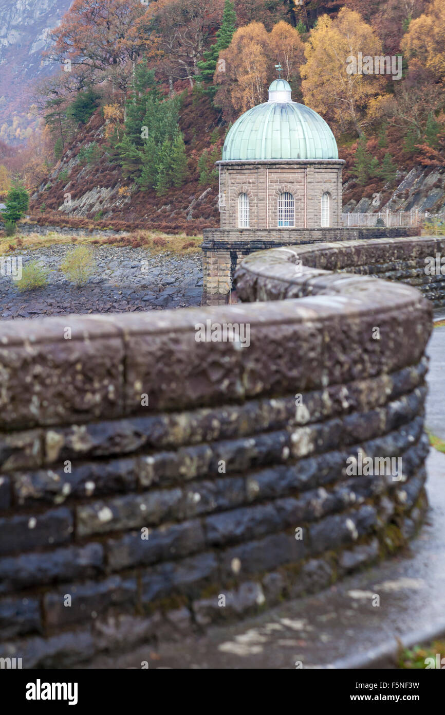 Foel Tower, the Pump House with domed green patina copper roof at ...