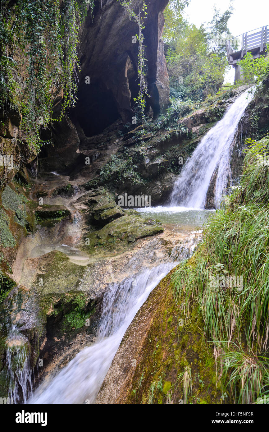 Water Splash Waterfall Stock Photo - Alamy