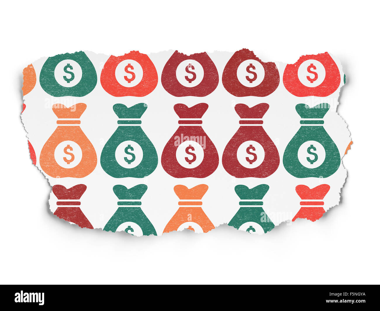 Ripped money sack hi-res stock photography and images - Alamy