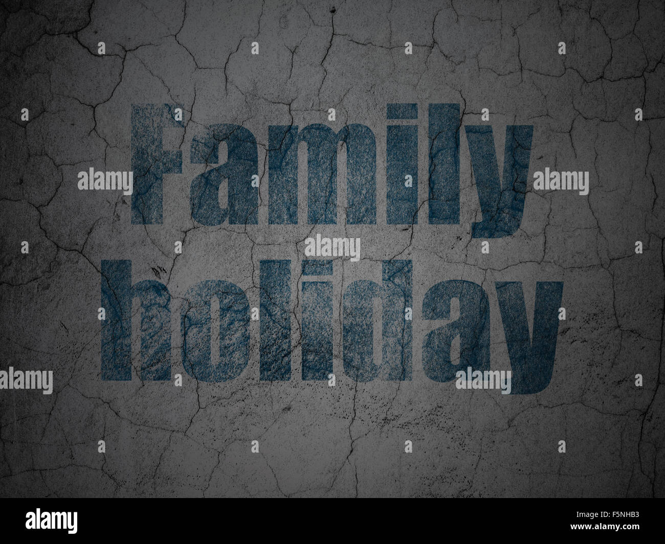Travel concept: Family Holiday on grunge wall background Stock Photo ...