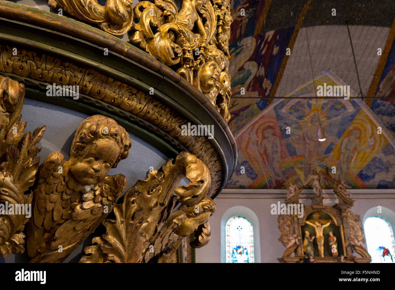 Oslo cathedral aka oslo domkirke hi-res stock photography and images ...