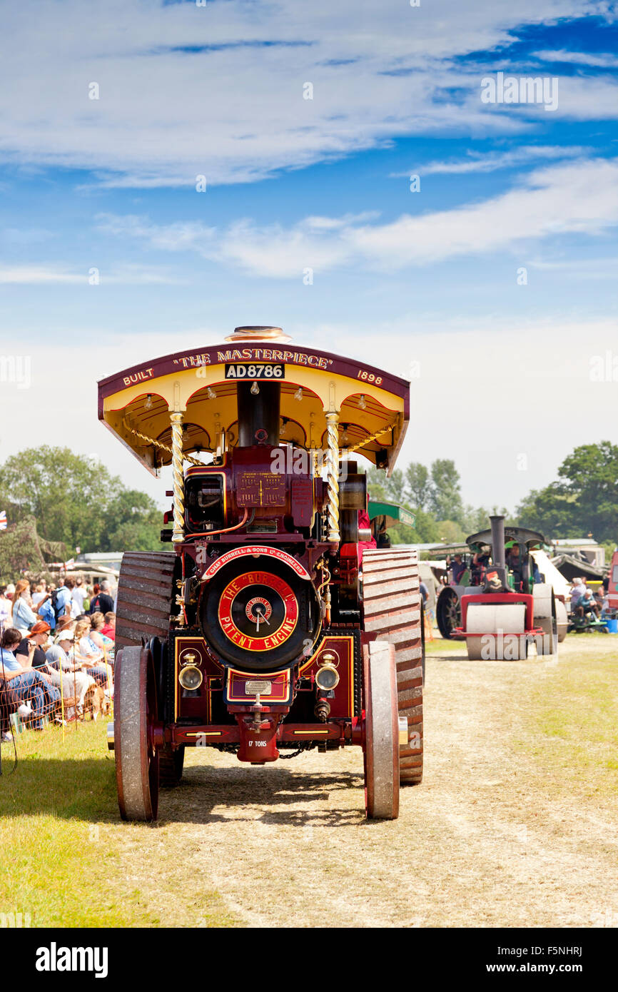 1898 Burrell showmans engine 'The Masterpiece' at the 2015 Norton ...