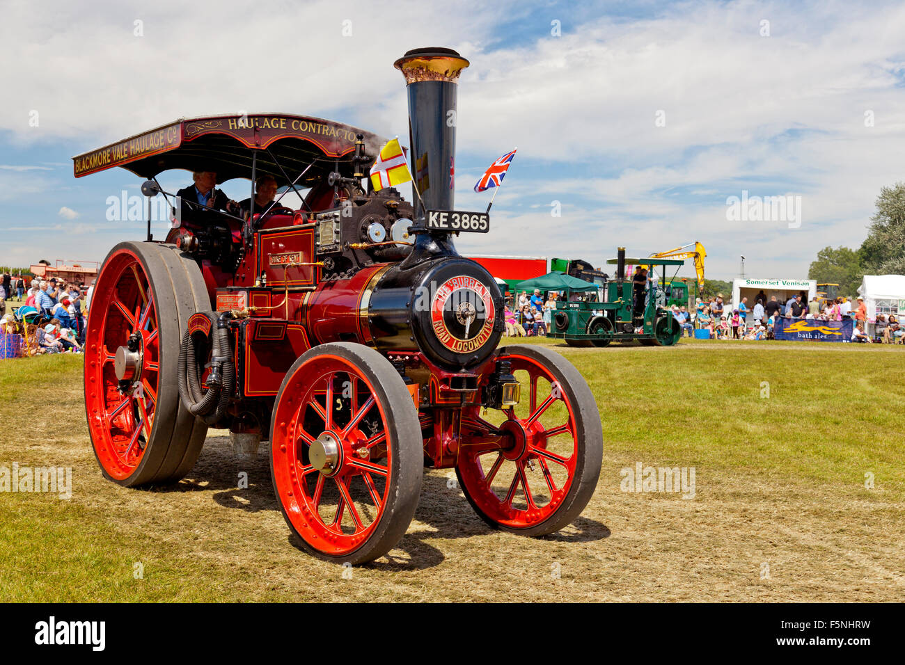 1914 Burrell traction engine 'Duke of Kent' at the 2015 Norton ...