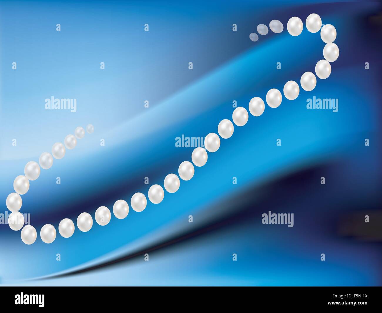 Gemstone strand Stock Vector Images - Alamy