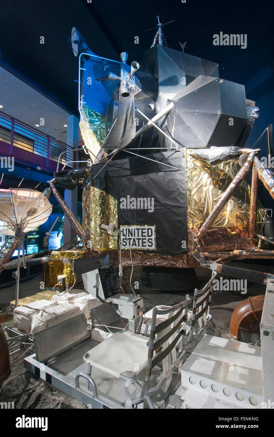 Inside lunar module hi-res stock photography and images - Alamy