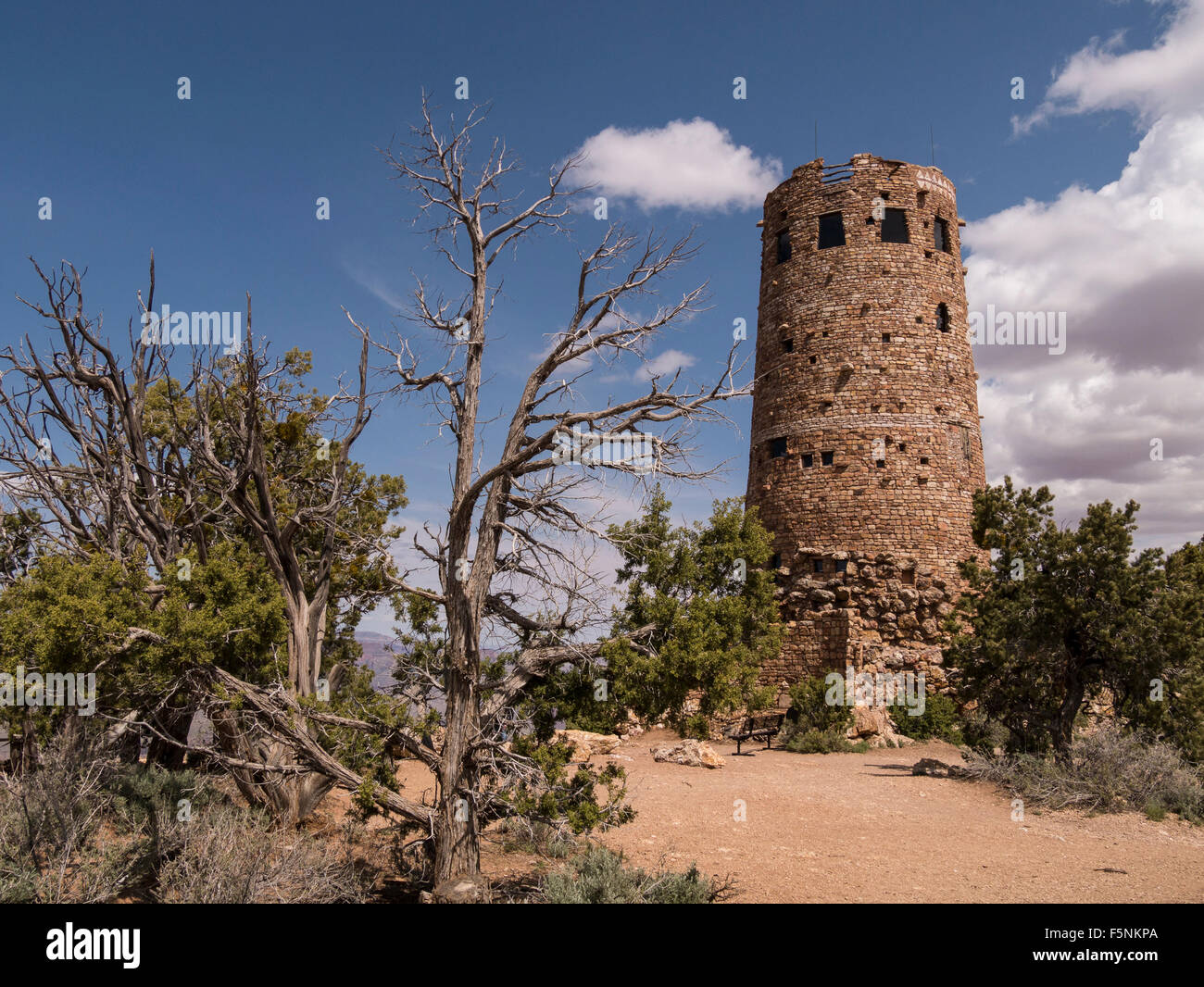 Desert Watchtower, Grand Canyon National Park, Arizona Stock Photo - Alamy
