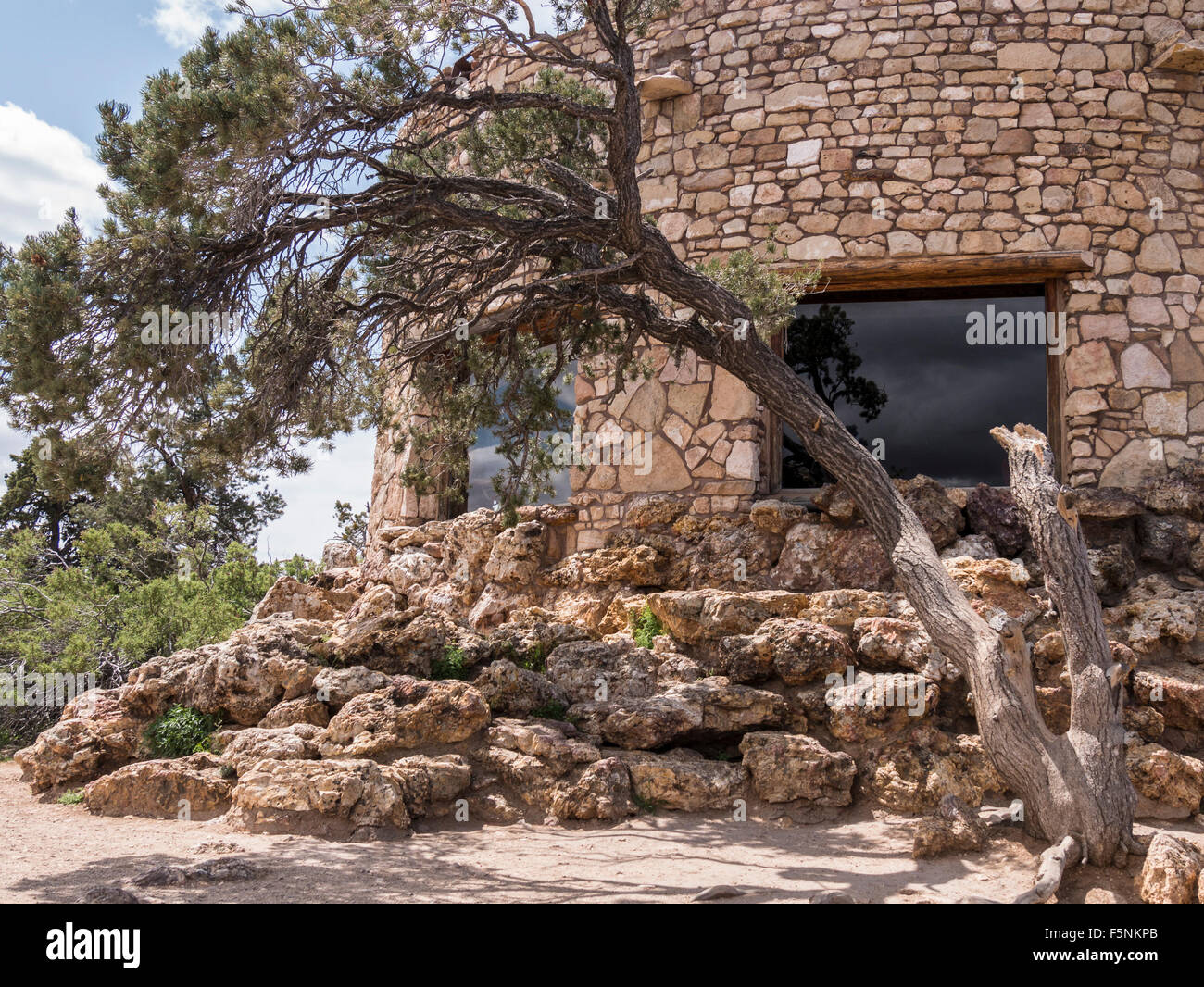 Desert Watchtower, Grand Canyon National Park, Arizona Stock Photo - Alamy