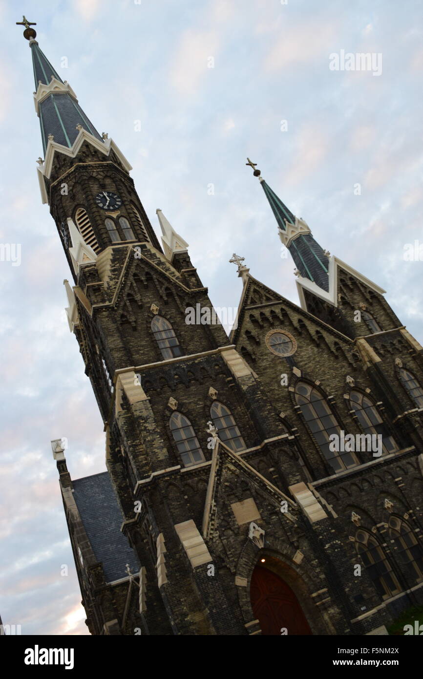 Church in the sky Stock Photo - Alamy