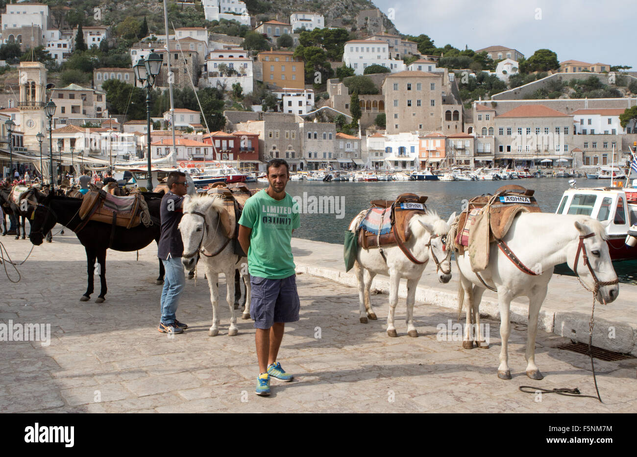 Hydra Island in Greece Stock Photo - Alamy