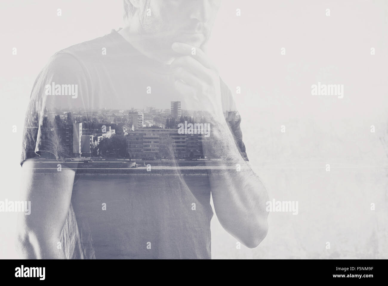 Double exposure hi-res stock photography and images - Alamy