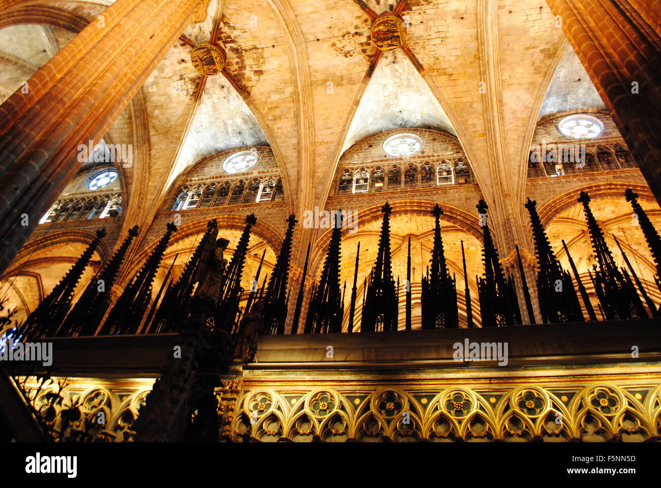 Santa Maria de Montserrat Abbey, Barcelona, Spain Stock Photo - Alamy