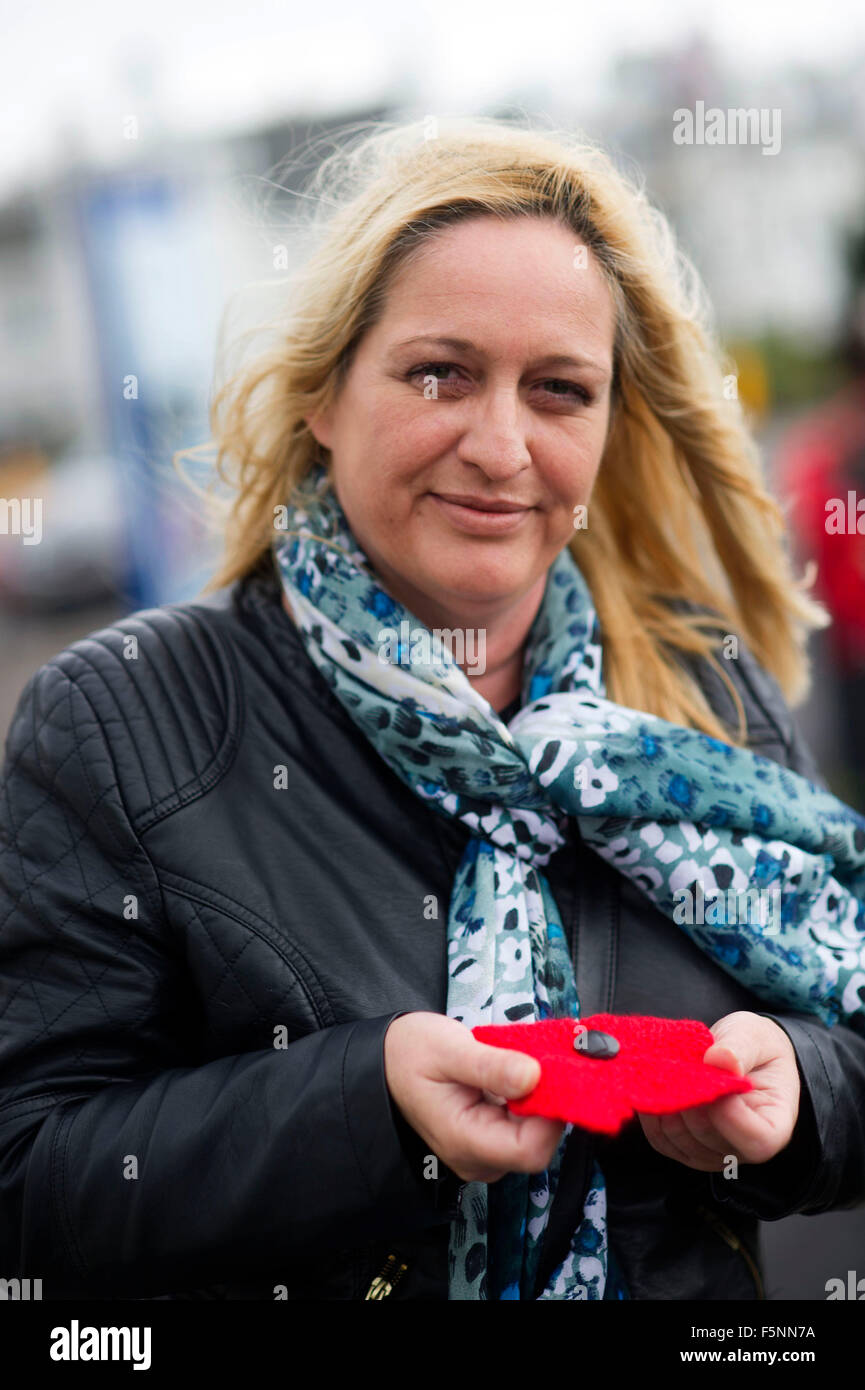 Remembrance Walk Folkestone Stock Photo - Alamy