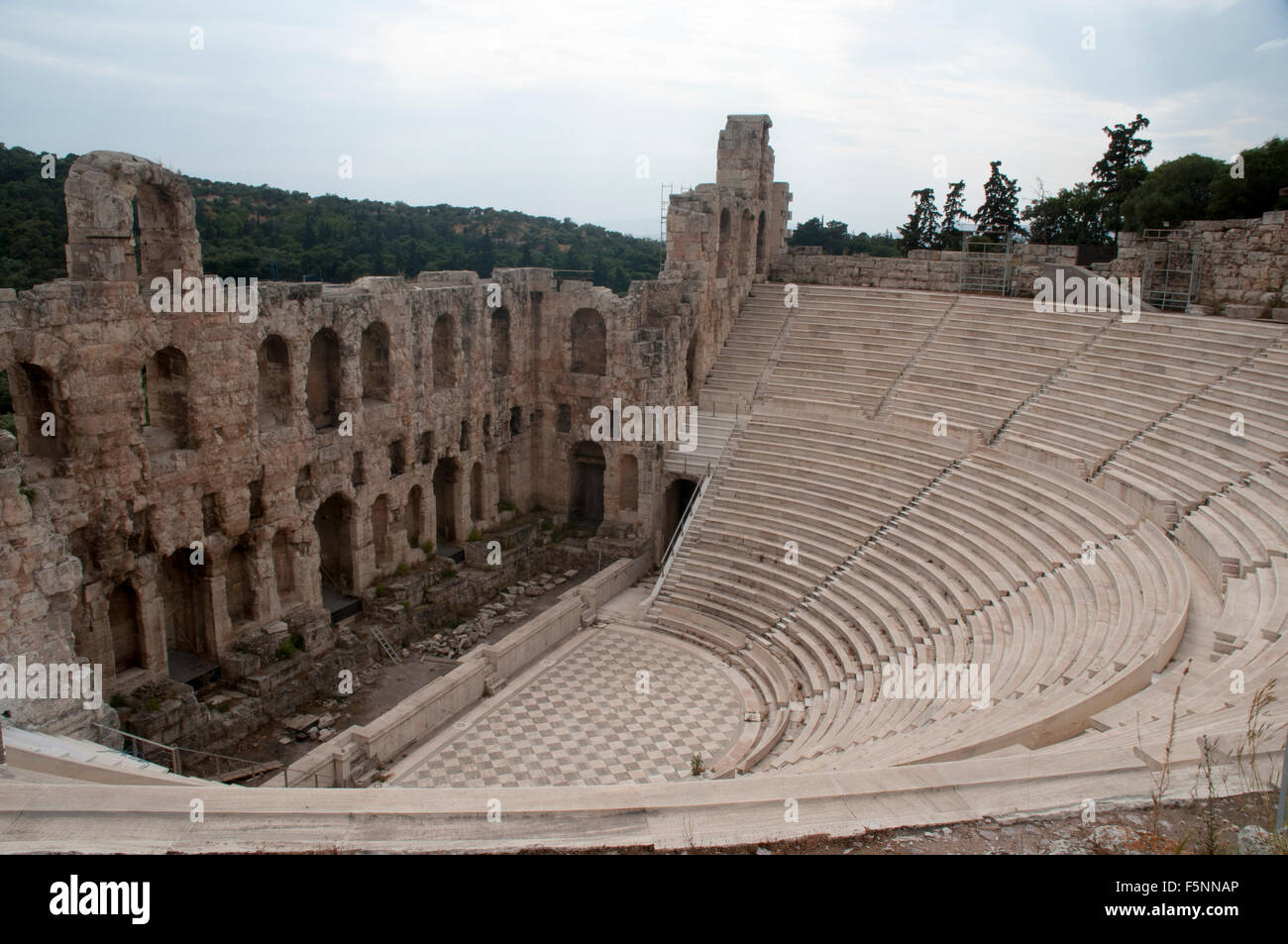Odeon des herodes attikus hi-res stock photography and images - Alamy