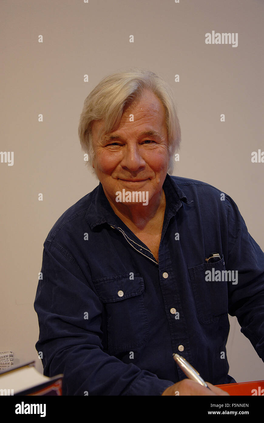 Copenhagen, Denmark. 07th Nov, 2015. Swedish born author Jan Guillou ...