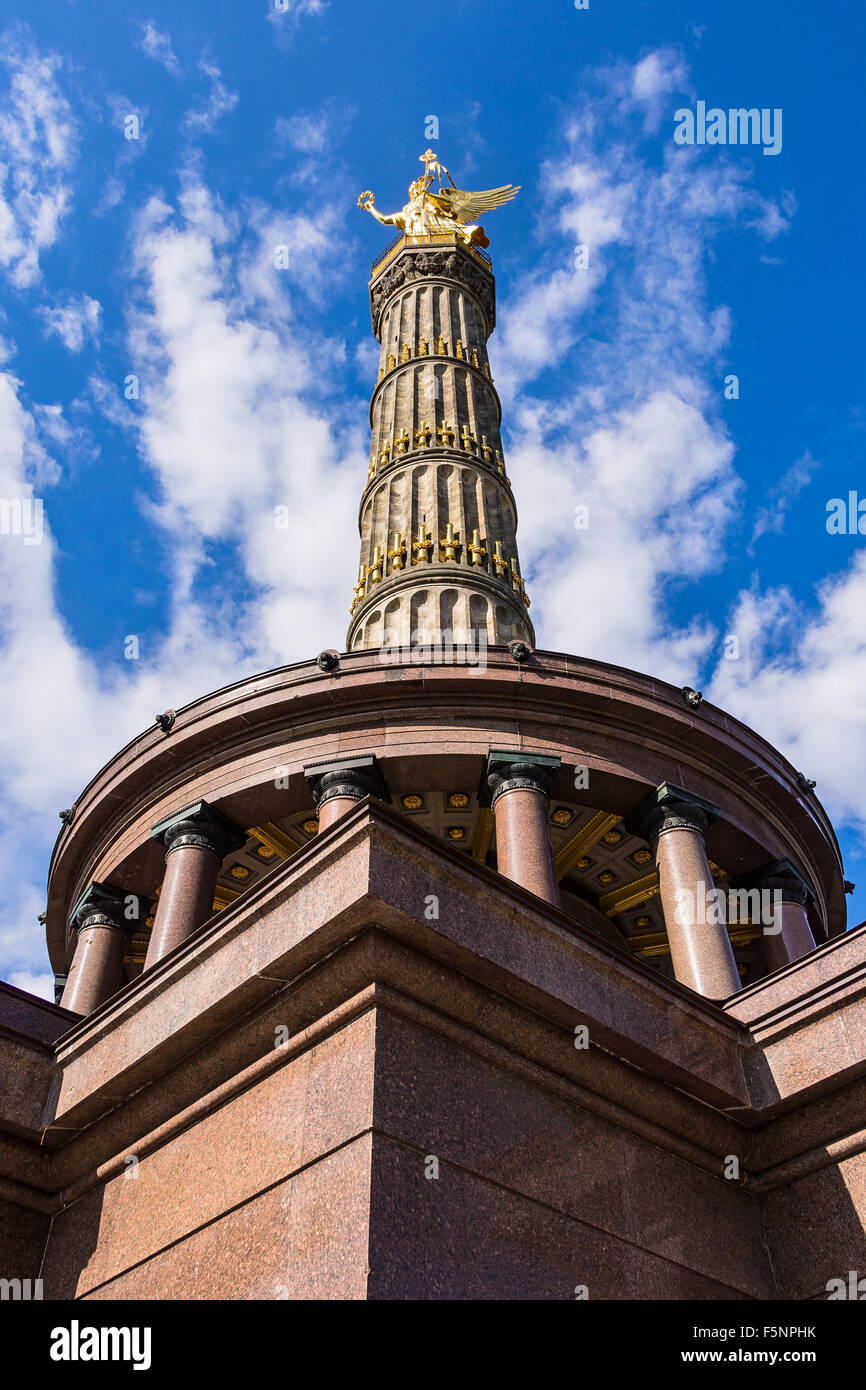The Victory Column in Berlin in Germany Stock Photo - Alamy