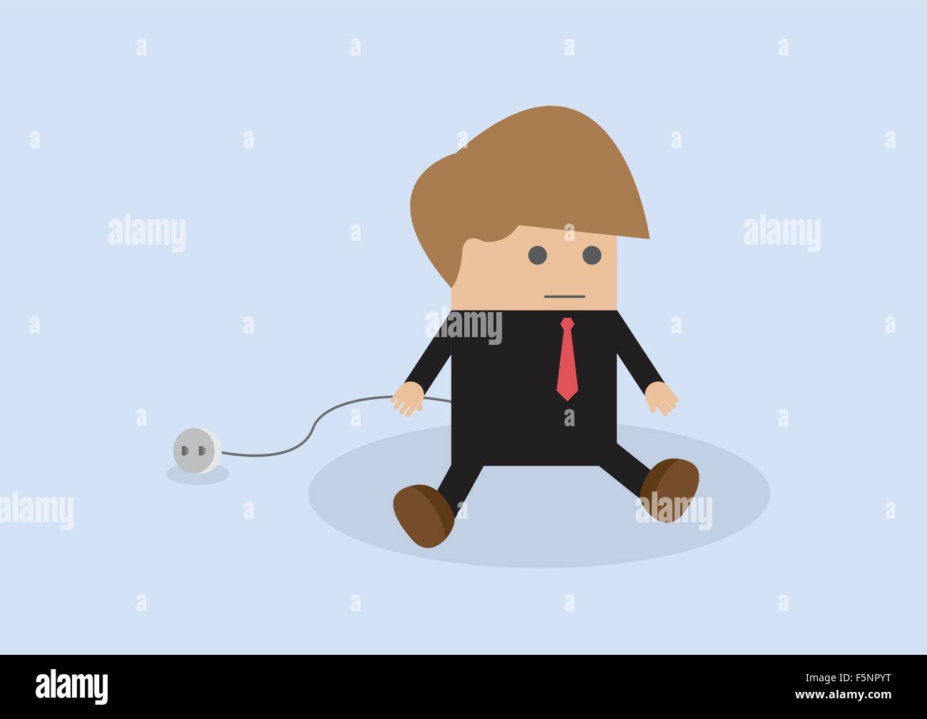 Business unplug and stop working hi-res stock photography and images ...