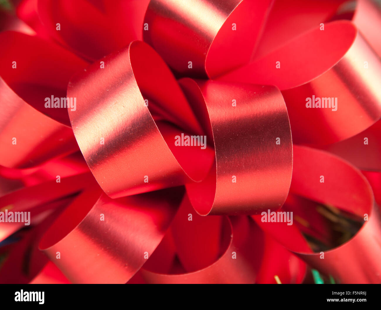 Close-up of big red bow. Background or texture Stock Photo - Alamy