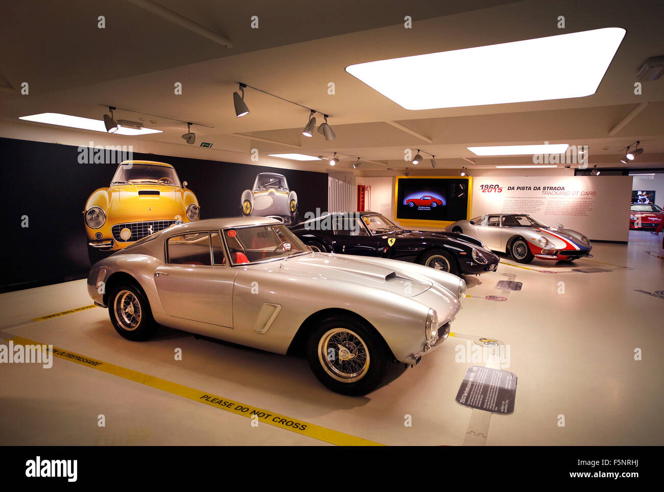 Ferrari 250s at the Museo Ferrari in Maranello, Italy Stock Photo - Alamy