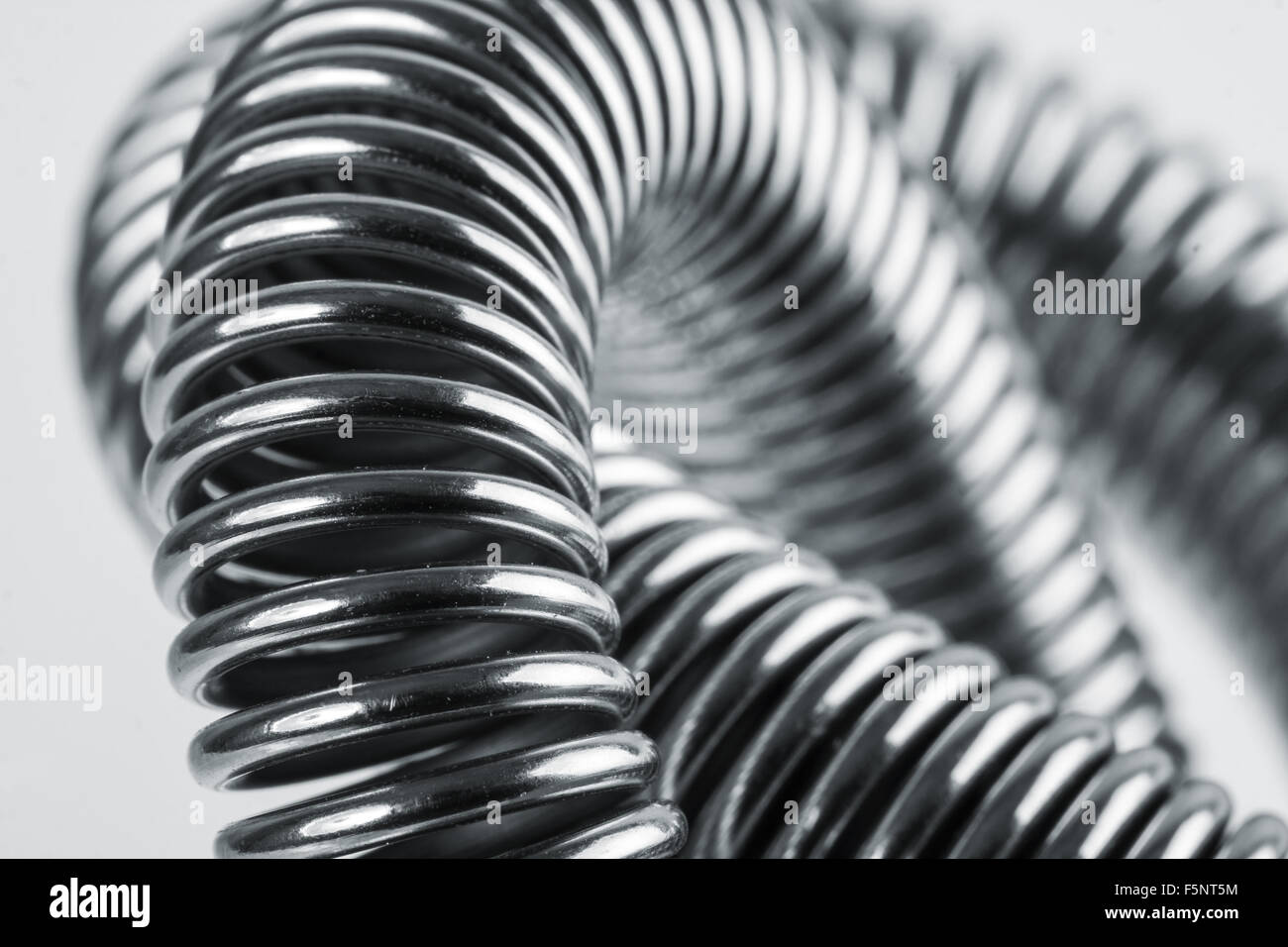 Coiled metal spring hi-res stock photography and images - Alamy