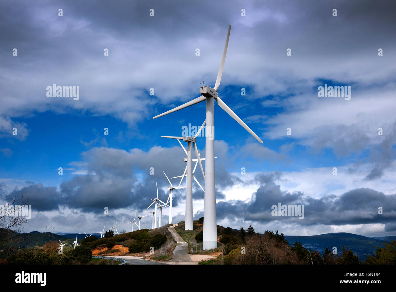 Wind turbines spain hi-res stock photography and images - Alamy