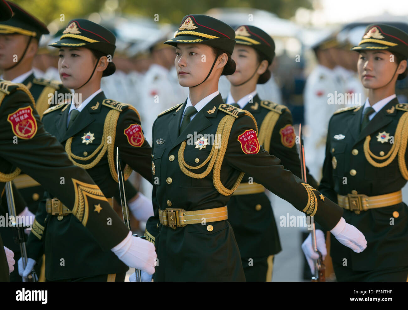 Female soldiers china hi-res stock photography and images - Alamy
