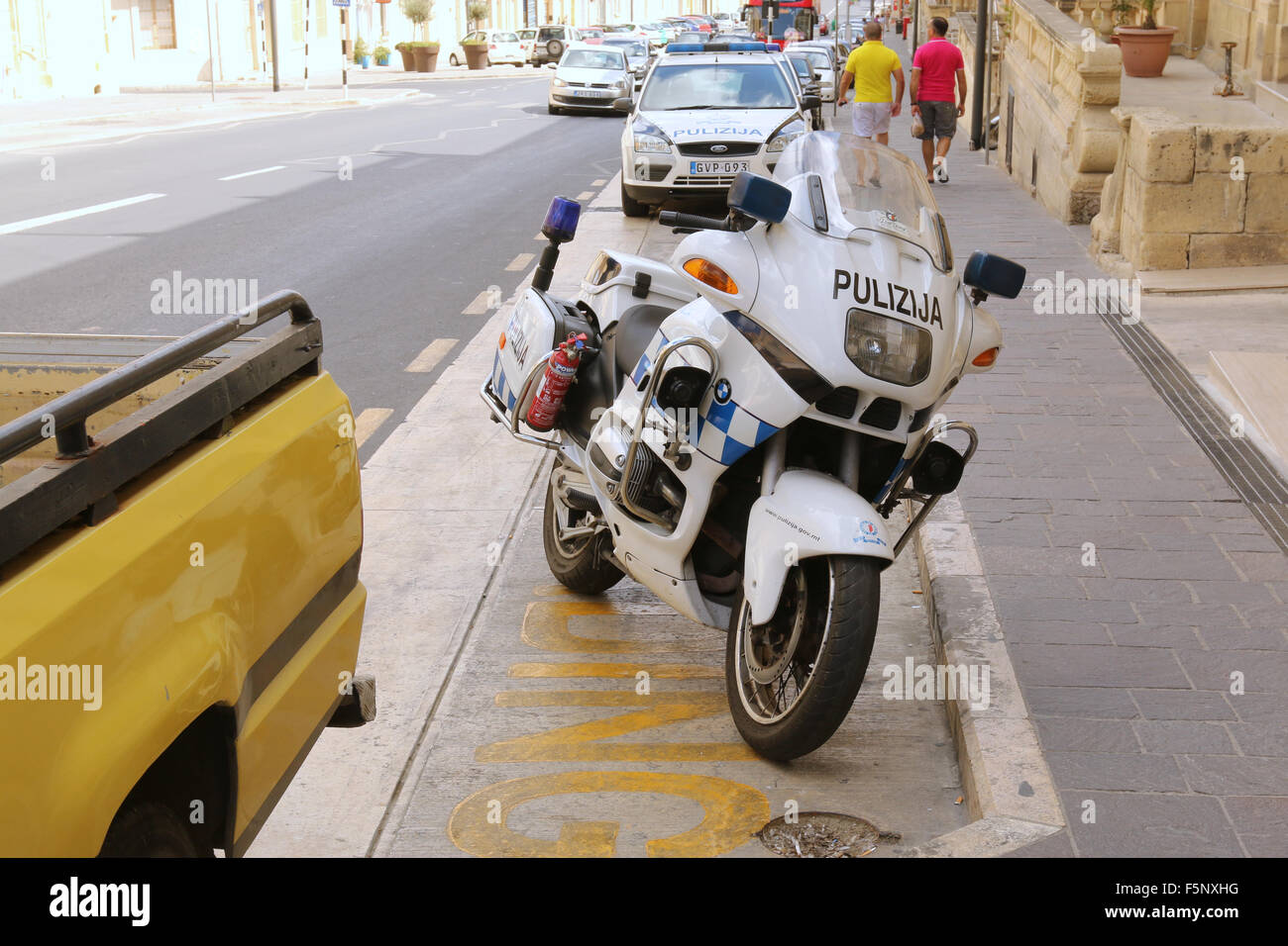 Malta police hi-res stock photography and images - Alamy