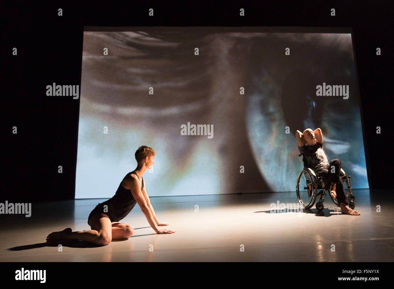 Pictured: Marlieke Burghouts and Michael Turinsky performing. Robin ...