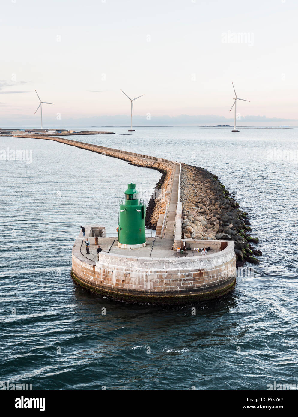 Pier at Fredrikshamn, denmark Stock Photo - Alamy