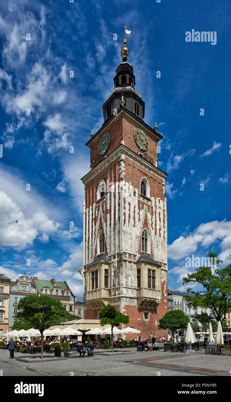 Ratusz town hall tower hi-res stock photography and images - Alamy