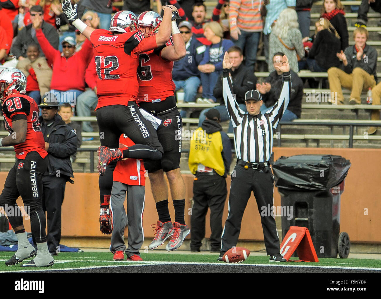 November 7 2015 Western Kentucky Hilltoppers quarterback Brandon ...
