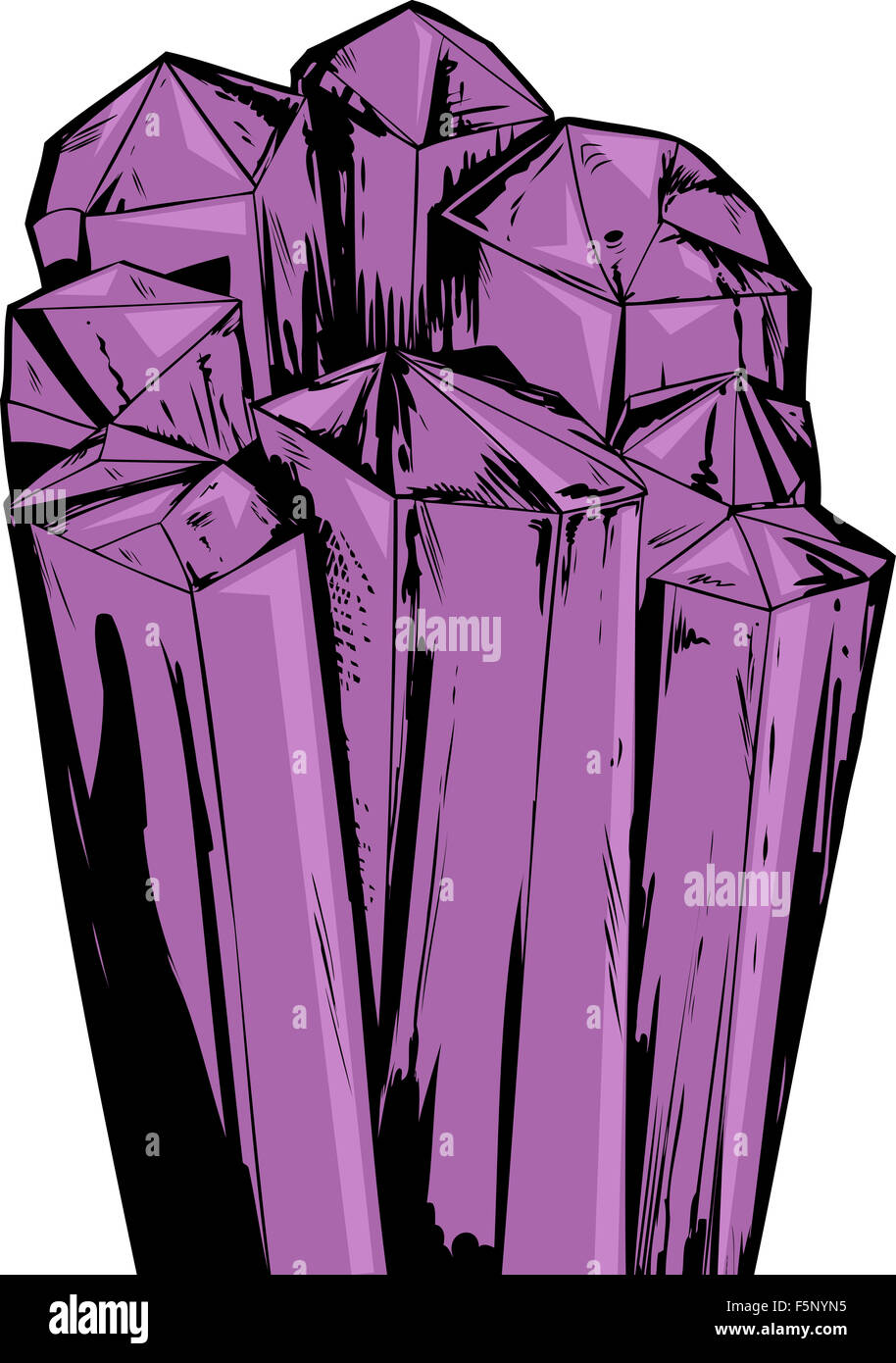 Cartoon crystals hi-res stock photography and images - Alamy