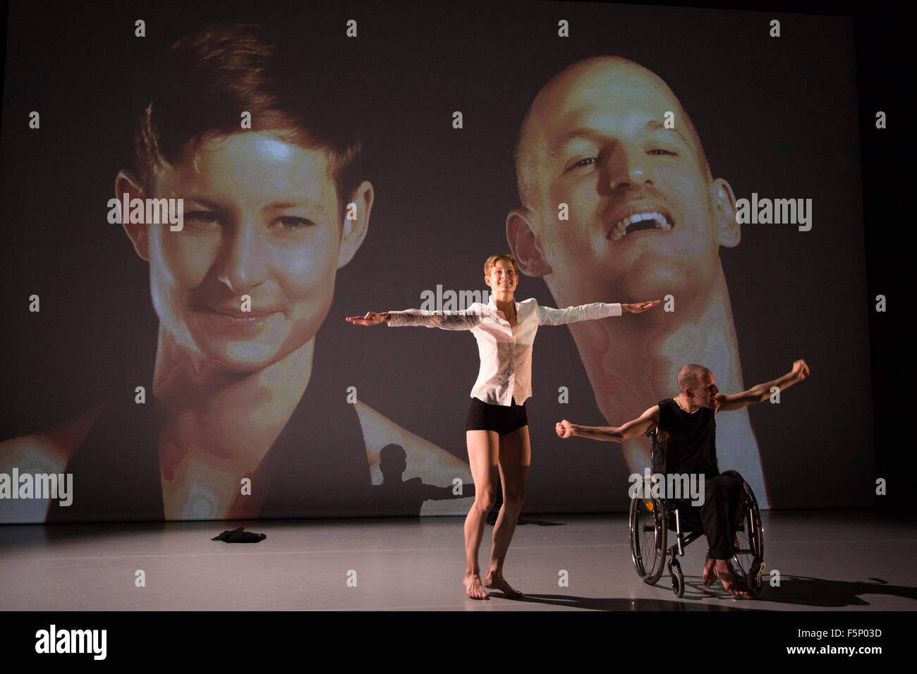 Pictured: Marlieke Burghouts and Michael Turinsky performing. Robin ...