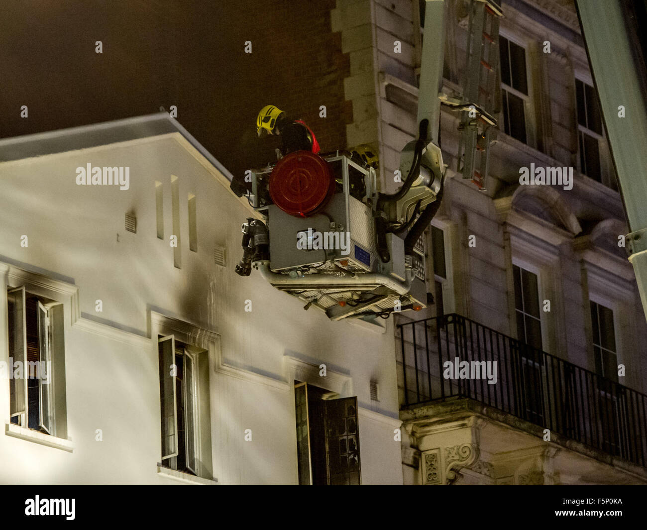 At least seven fire trucks and one Mobile Command Unit attend a fire at ...