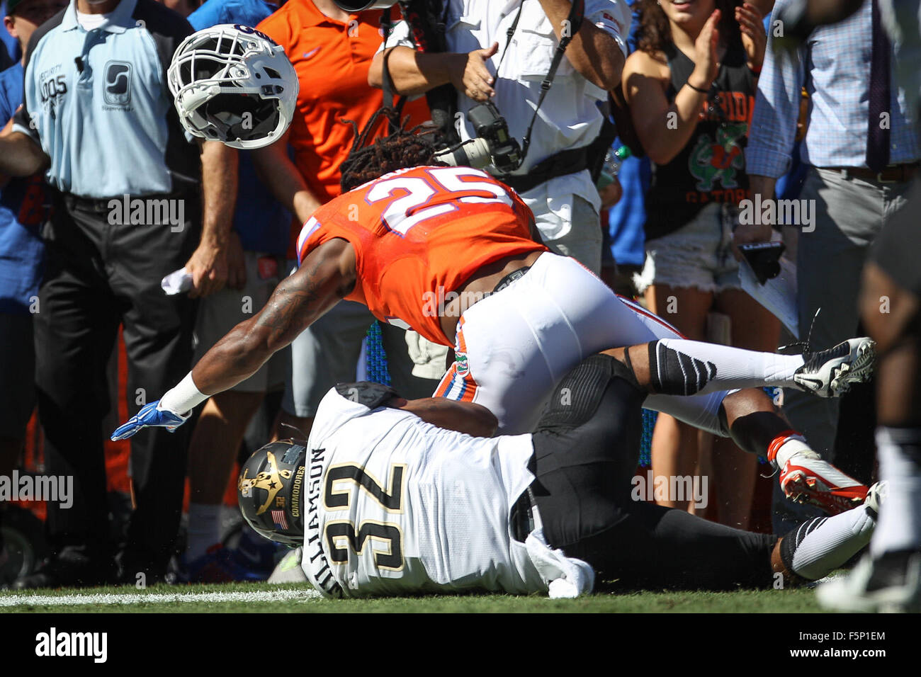 Gainesville, Florida, USA. 7th Nov, 2015. Florida Gators running back ...