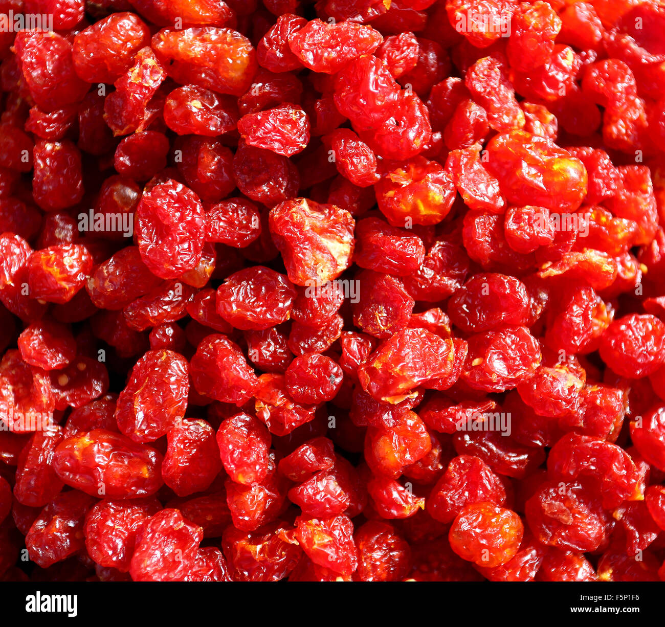 Texture of beautiful juicy red berries photographed close up Stock ...