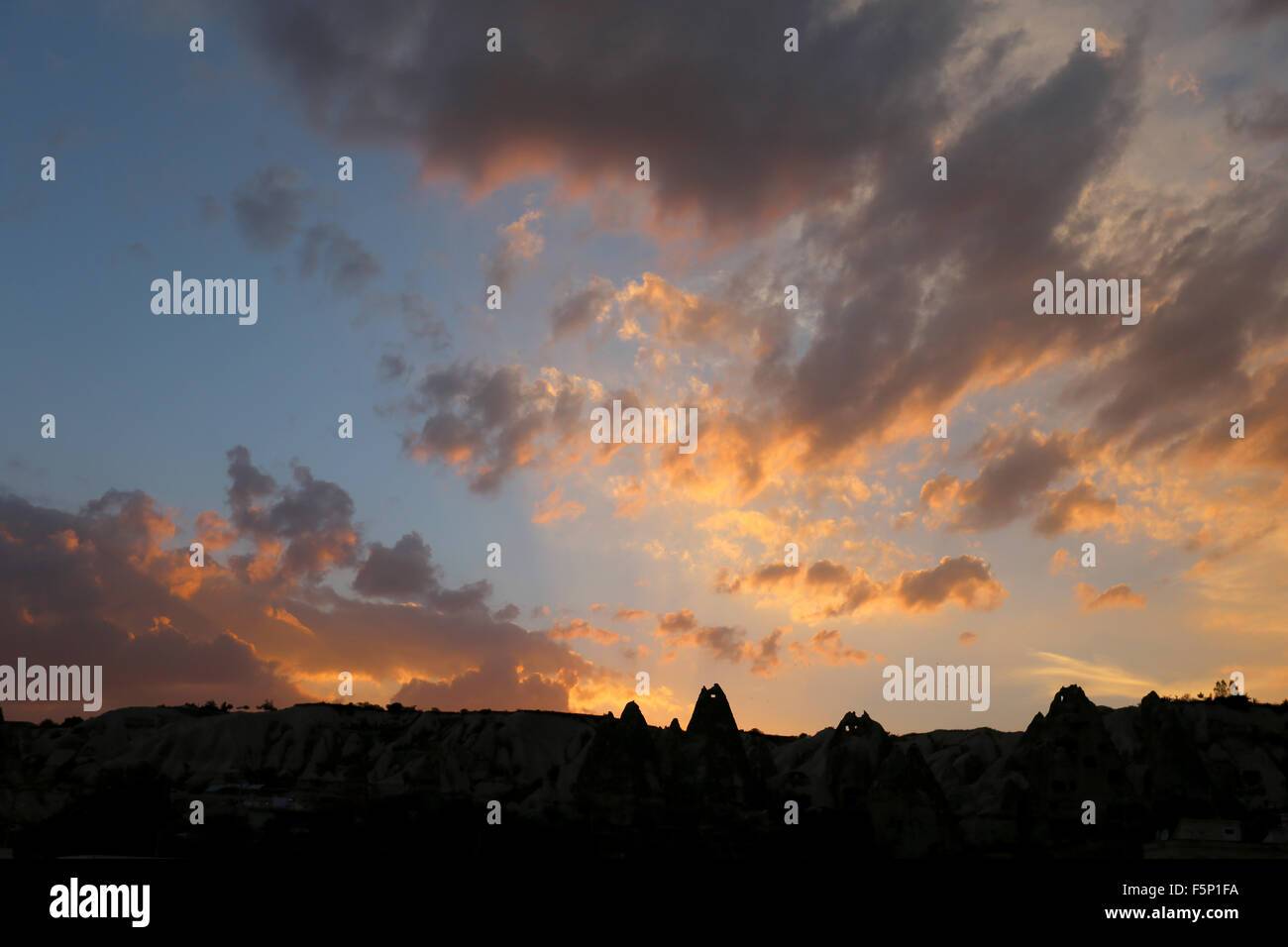 Beautiful sunset and sky is photographed close up Stock Photo - Alamy