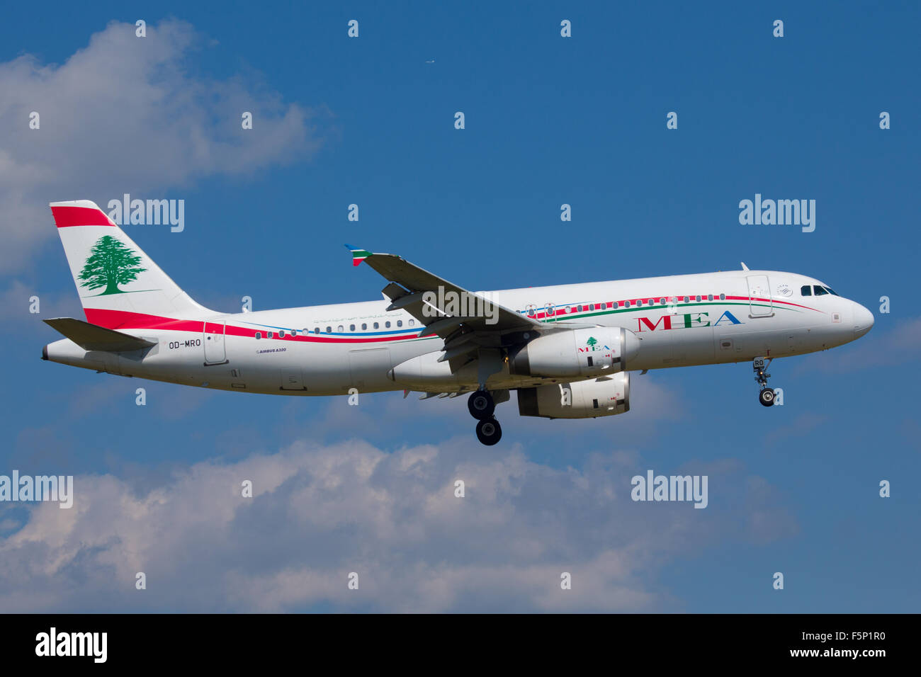 MEA - Middle East Airlines Airbus A320 Stock Photo - Alamy