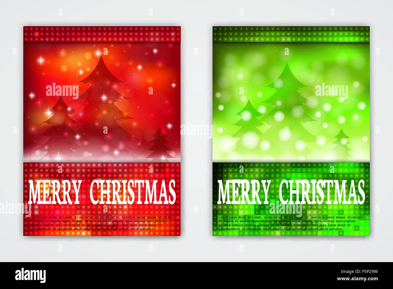 Set christmas backgrounds new Stock Vector Images - Alamy